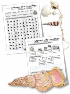 VOCABULAIRE - LECTURE et EXPRESSION ECRITE : LA MER • ReCreatisse