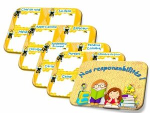 RESPONSABILITES de la CLASSE / PROGRAMME de la journée : Affichage et ...