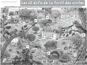LECTURE : parcours initiatique - Les 10 défis de la forêt des contes ...