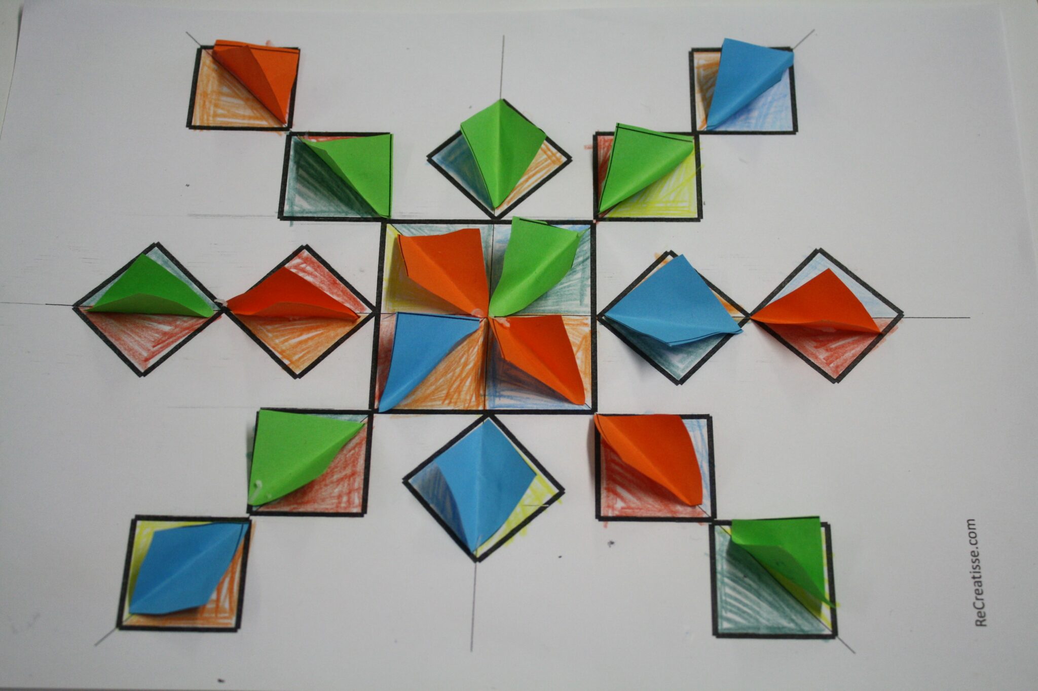 GEOMETRIE DE NOEL : CP/CE1/CE2 • ReCreatisse