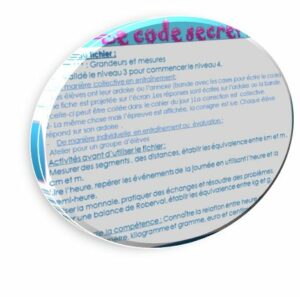 ATELIER MATHS : Le code secret niveau 4 • ReCreatisse