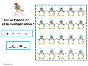 ATELIERS / JEUX / ACTIVITES autour de la MULTIPLICATION • ReCreatisse