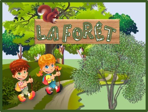 Séquence : LA FORET - les animaux/les végétaux • ReCreatisse