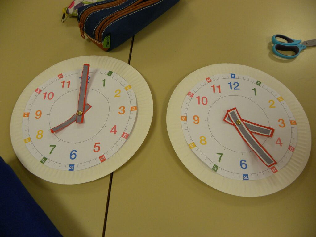 Séquence mesures : Le temps qui passe - l'heure • ReCreatisse