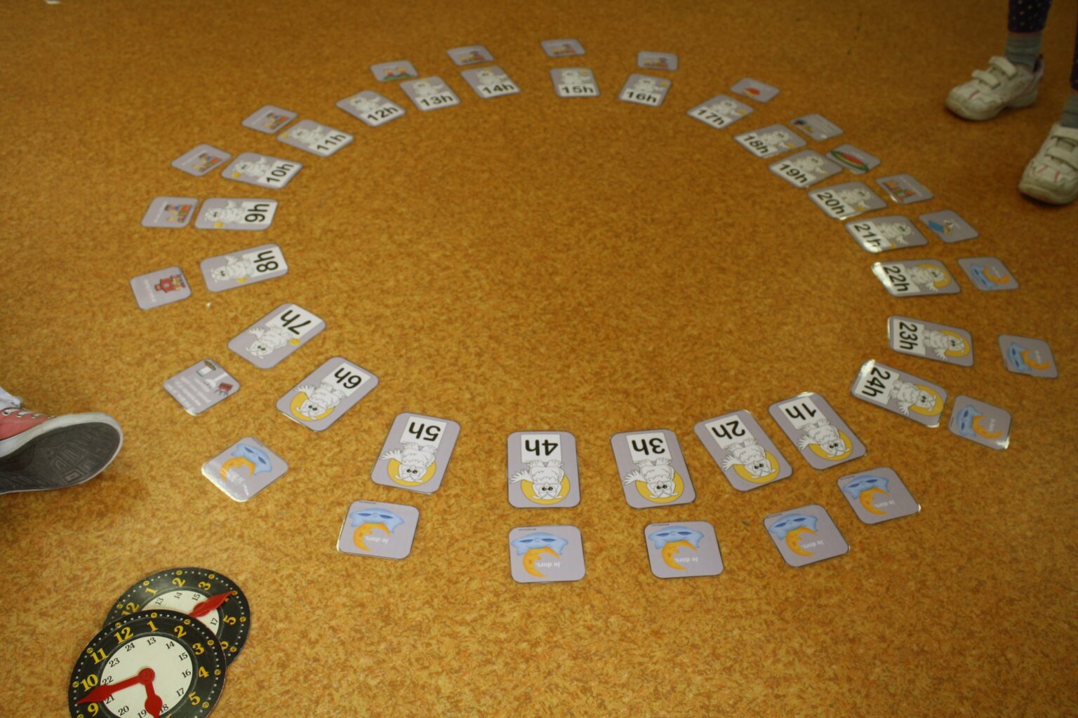 Séquence mesures : Le temps qui passe - l'heure • ReCreatisse