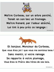 Le corbeau et le renard : la fable/ l'auteur/ des outils d ...