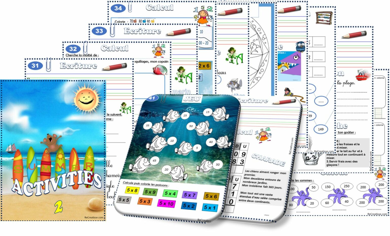 CAHIER de VACANCES • ReCreatisse