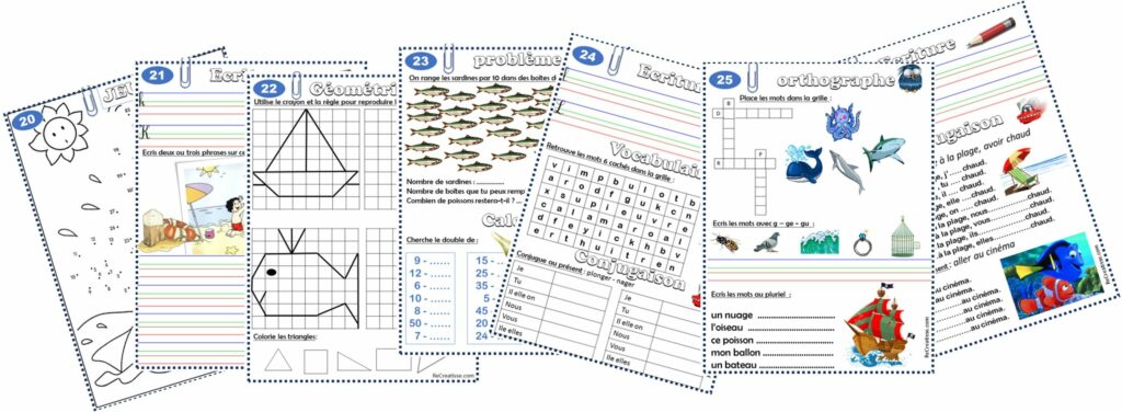 CAHIER de VACANCES • ReCreatisse