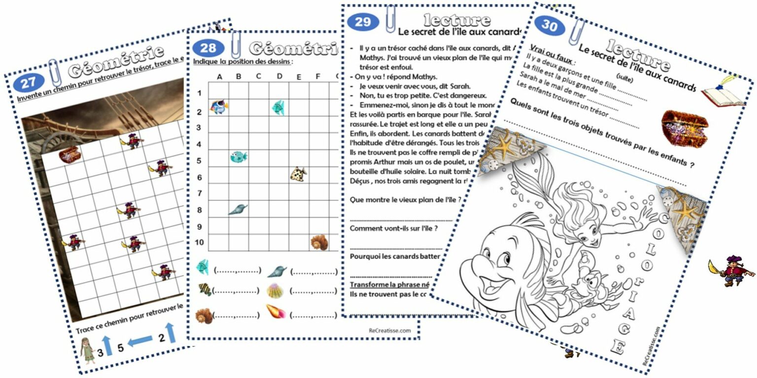 CAHIER de VACANCES • ReCreatisse