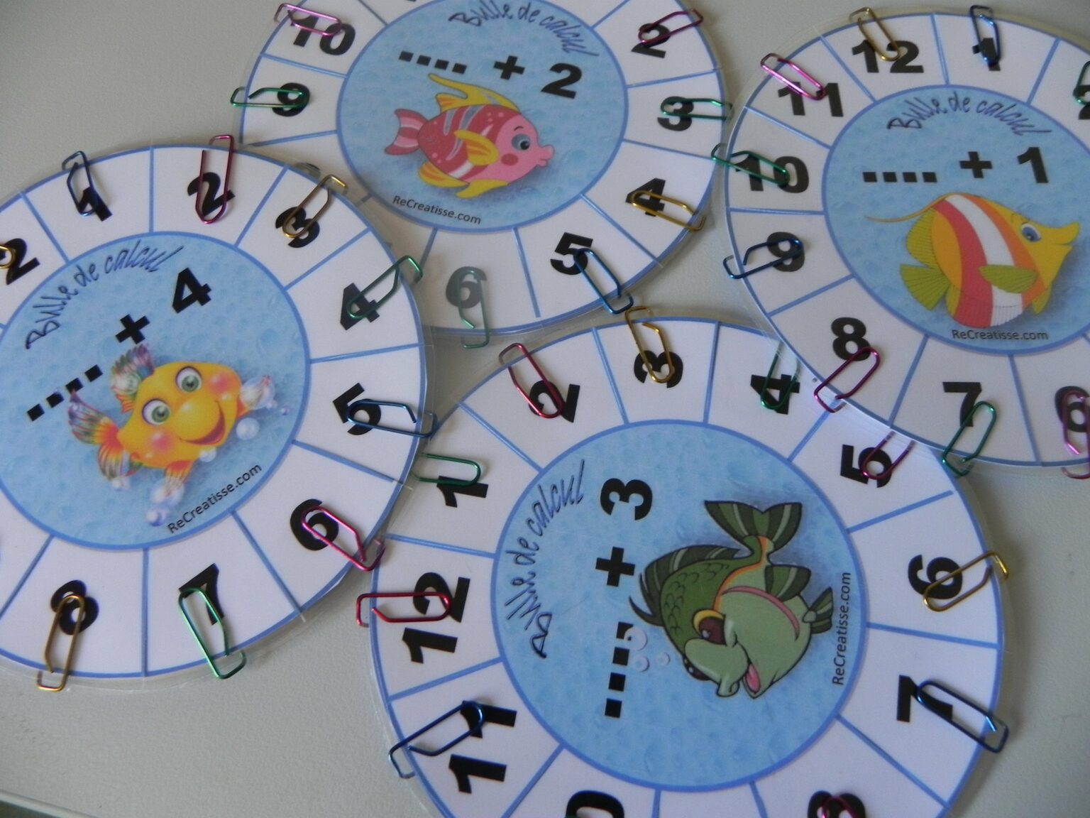 ATELIER : Bulles de calcul • ReCreatisse