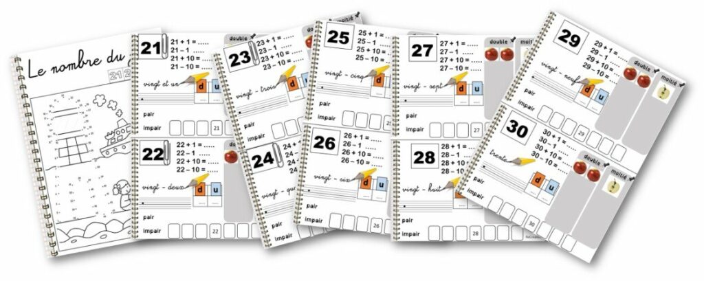 Rituel : exercices pour le nombre du jour • ReCreatisse