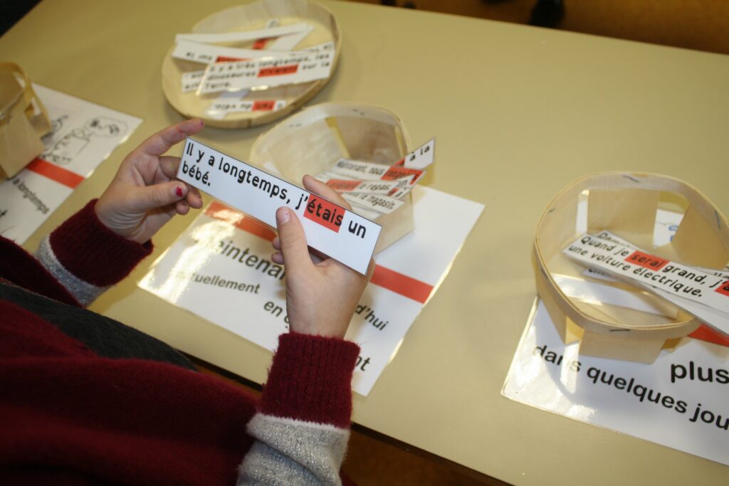 Passé / présent / futur - Le verbe au travail ! • ReCreatisse