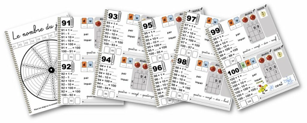 Rituel : exercices pour le nombre du jour • ReCreatisse