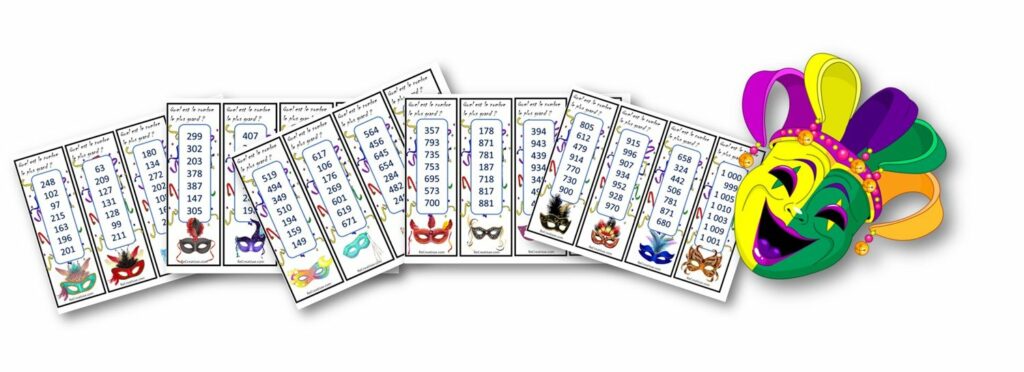 ATELIERS numération jusqu'à 1000 • ReCreatisse
