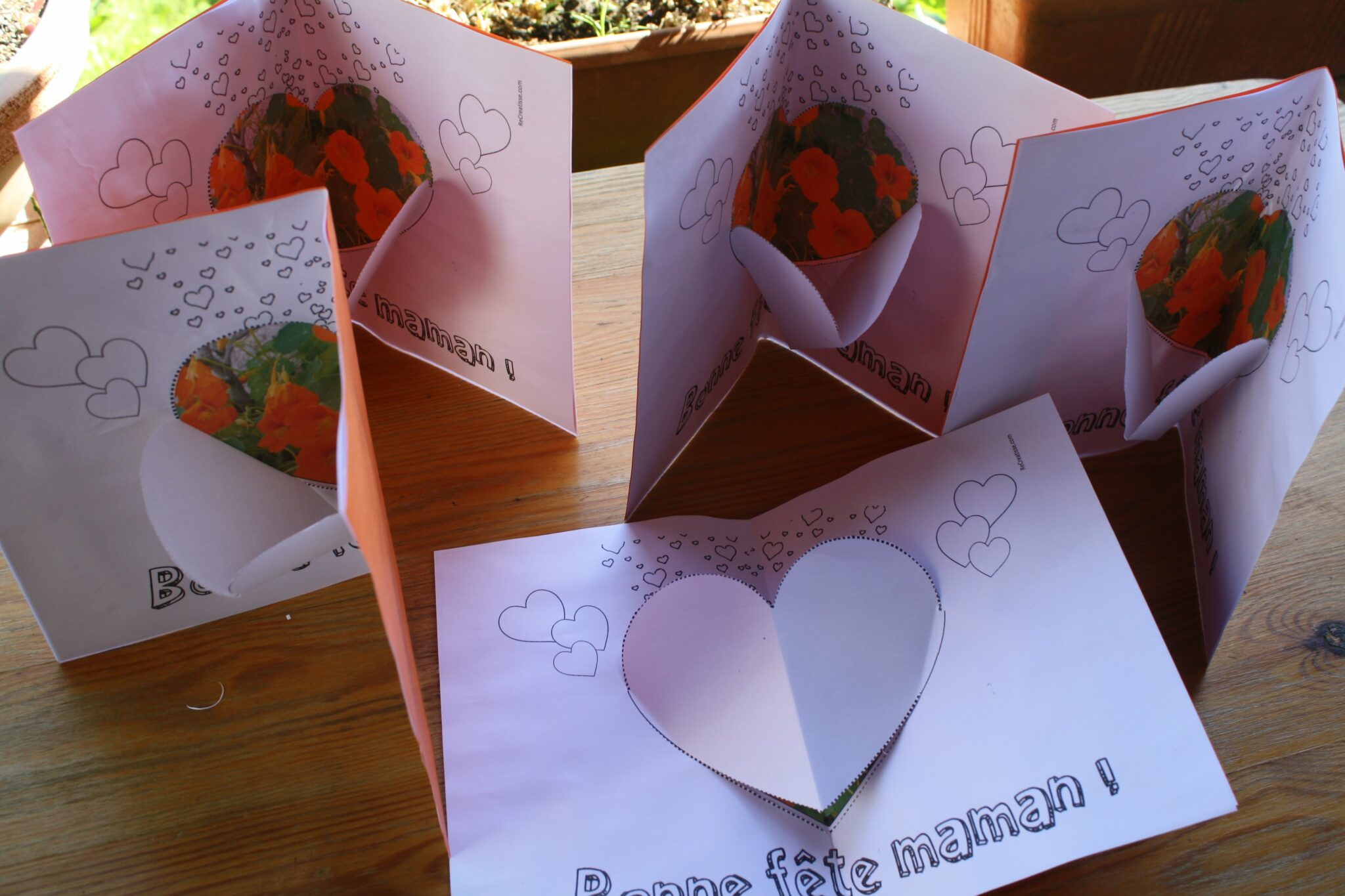 Fête des mères 2017 bricolage et carte • ReCreatisse