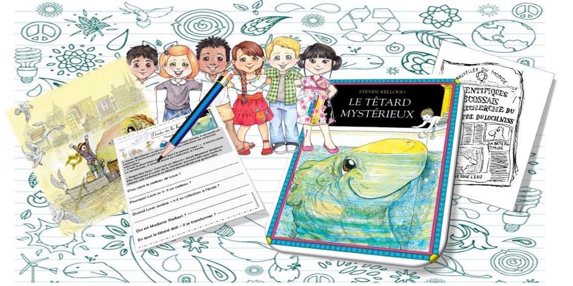 Au fil des mots : Le têtard mystérieux - Activités EDL • ReCreatisse