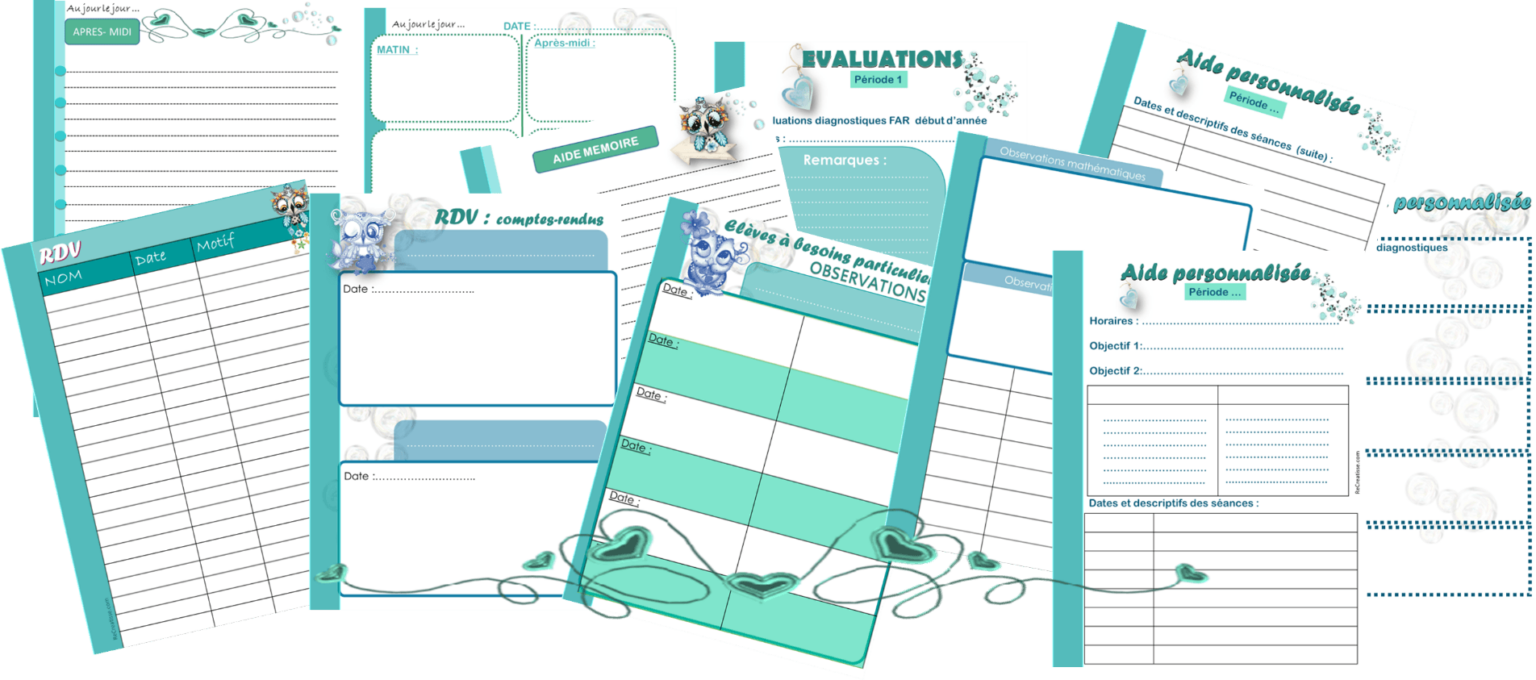 Journal de l'enseignant 2017/2018 Programmations • ReCreatisse