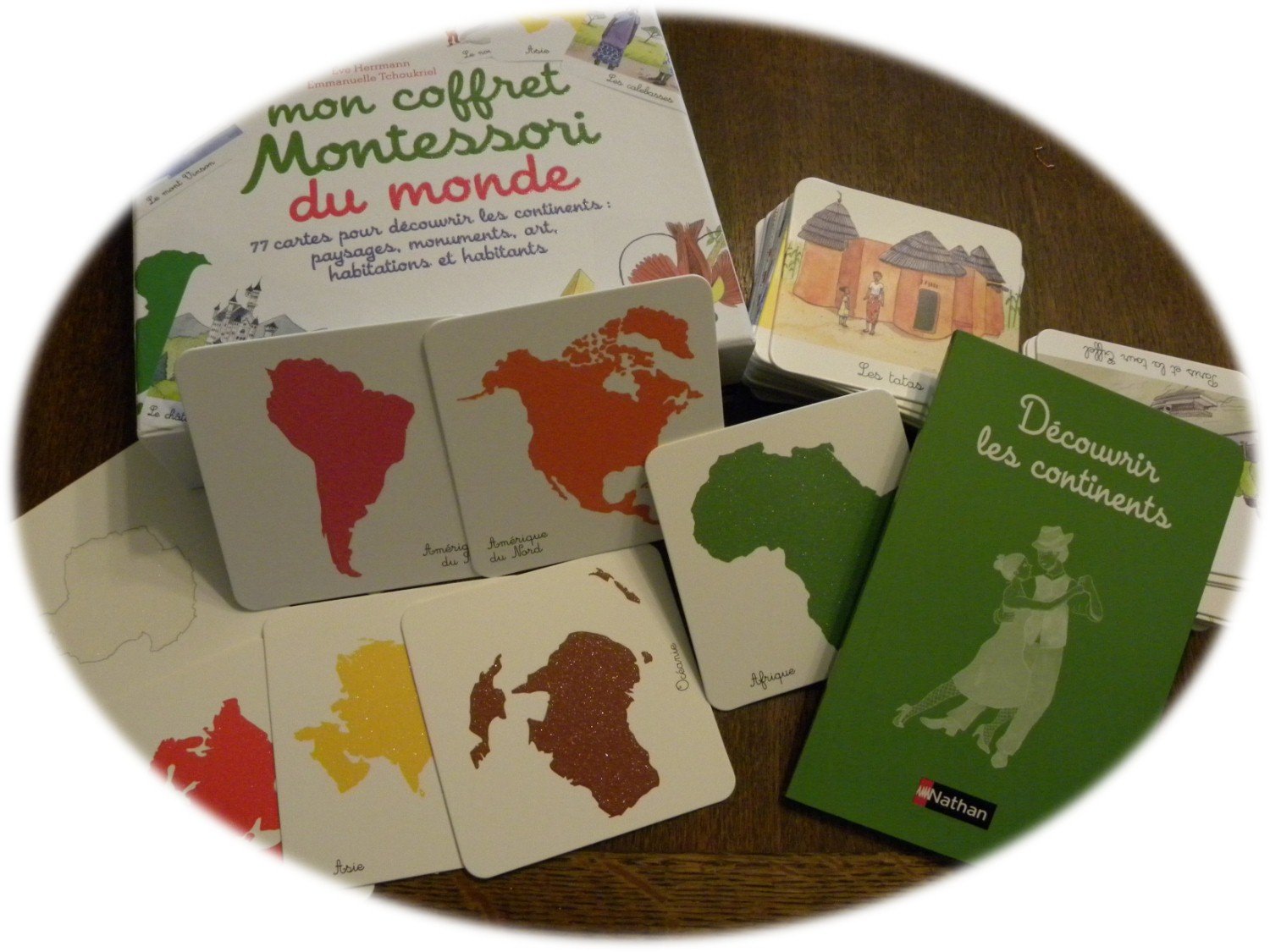 Activités autour de la diversité : les continents • ReCreatisse