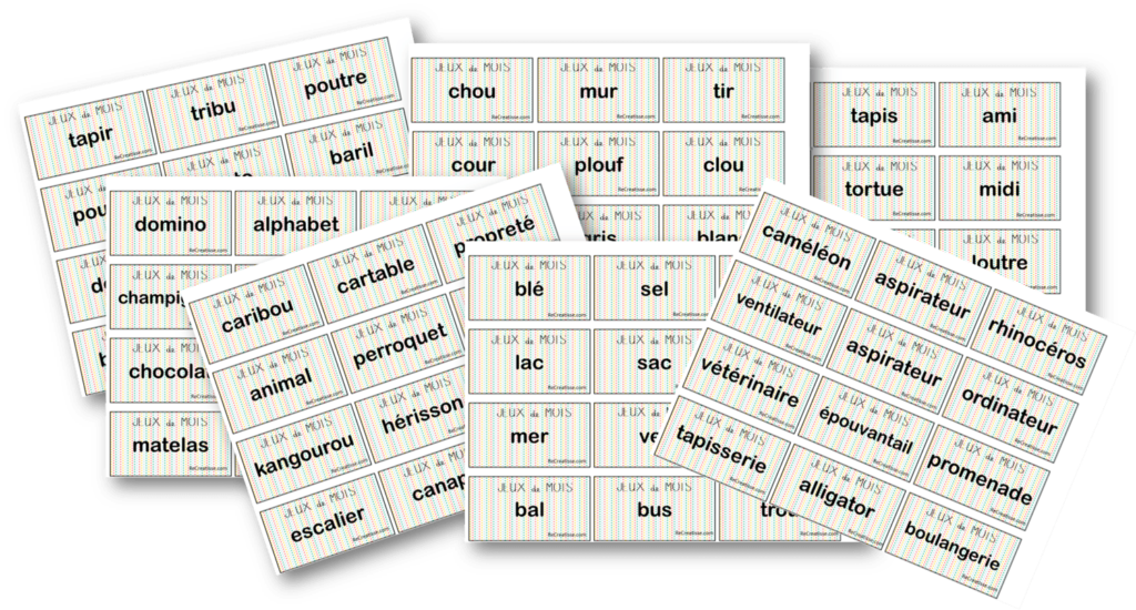 Rituel EDL : JEUX de MOTS • ReCreatisse