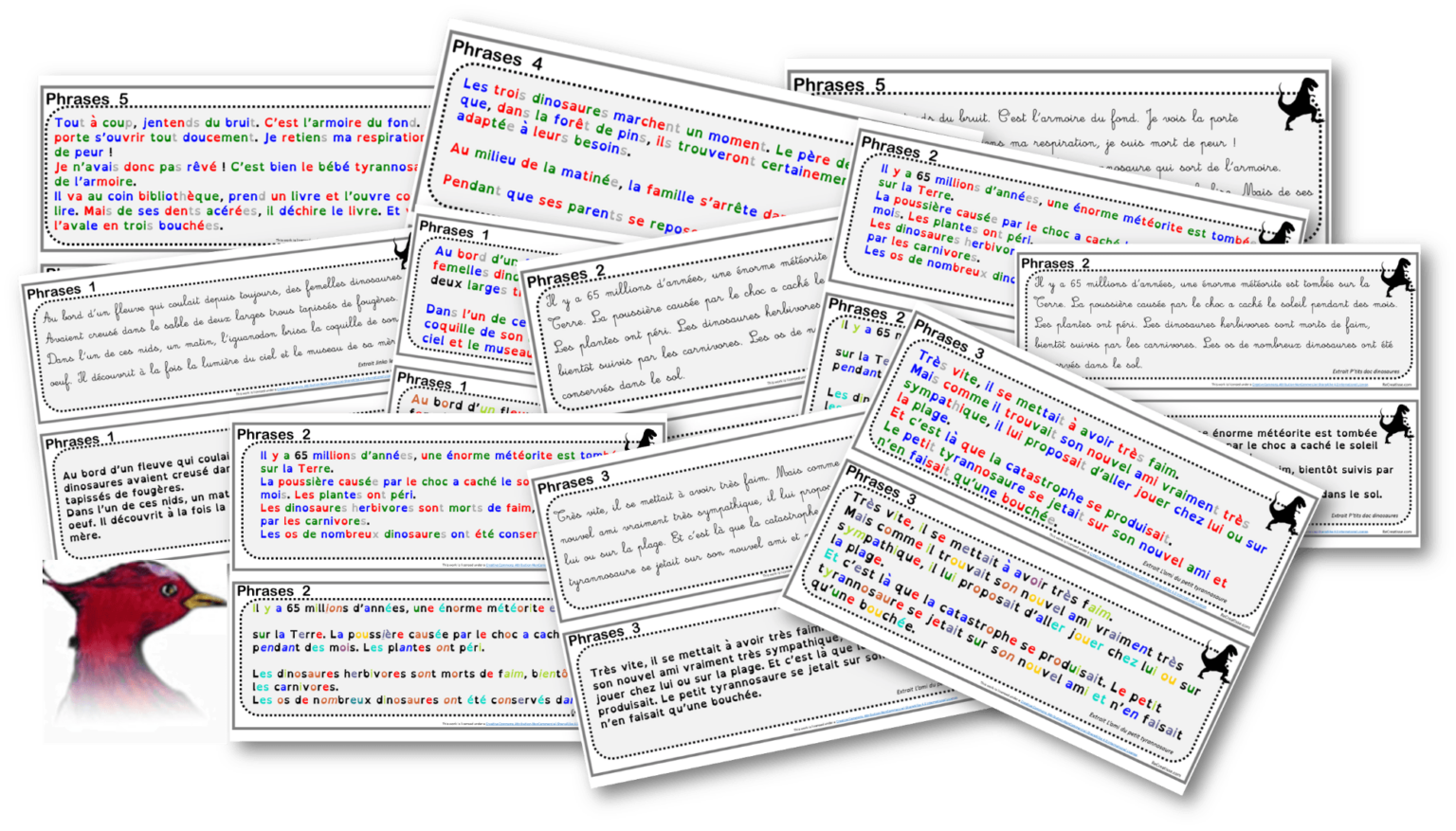 Ateliers lecture autour des dinosaures • ReCreatisse
