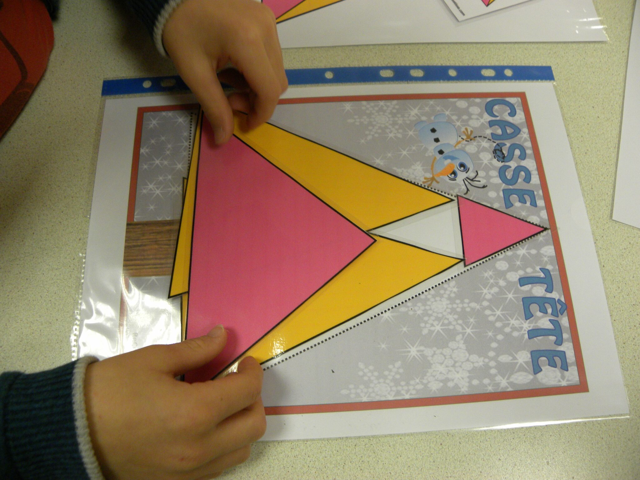 GEOMETRIE DE Noël : Ma forêt géométrique • ReCreatisse