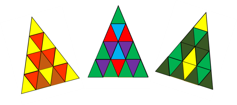 GEOMETRIE DE Noël : Ma forêt géométrique • ReCreatisse