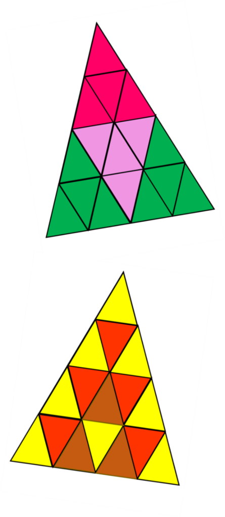 GEOMETRIE DE Noël : Ma forêt géométrique • ReCreatisse