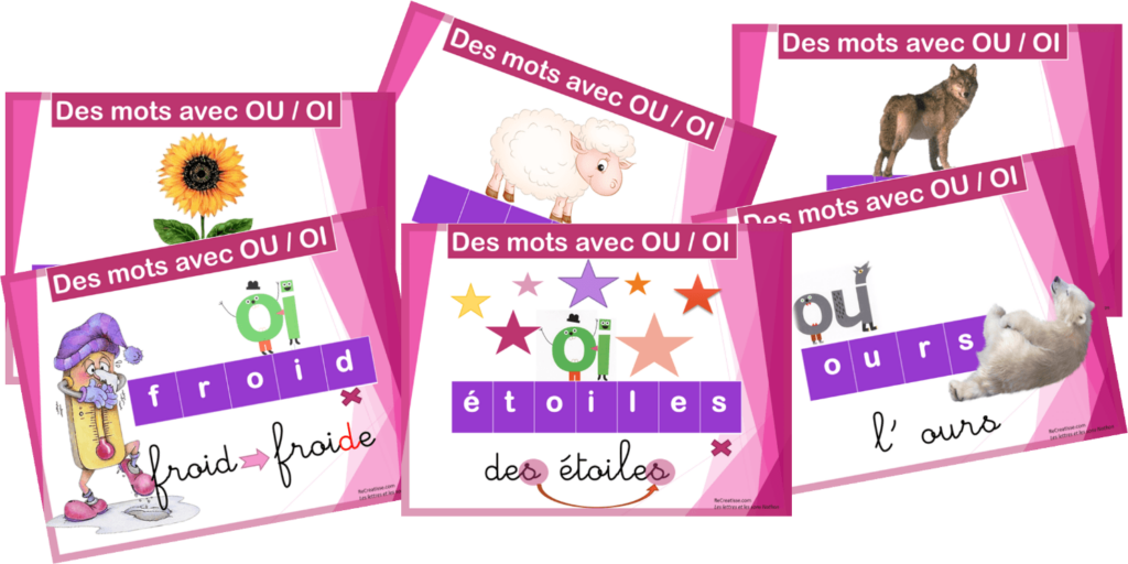 Réviser les sons : OU et OI • ReCreatisse