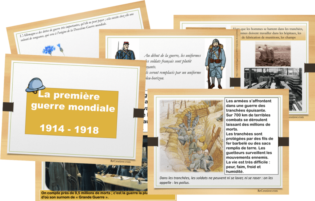 La première guerre mondiale : armistice il y a 100 ans • ReCreatisse