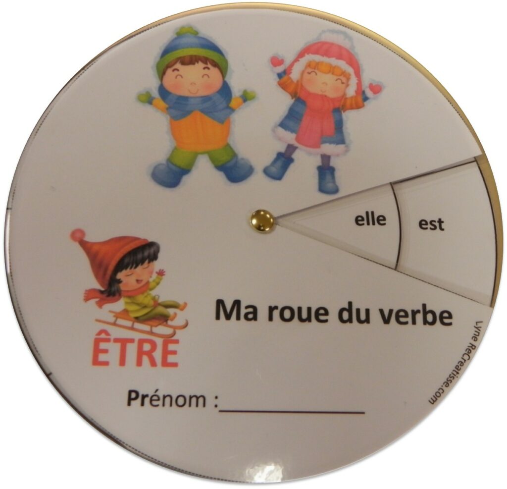 LES ROUES DE CONJUGAISON • ReCreatisse