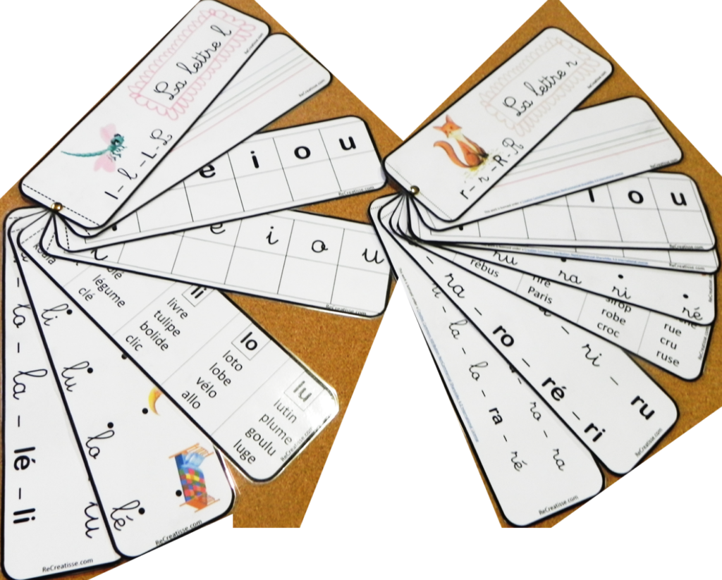 Activités autour des sons et des lettres • ReCreatisse