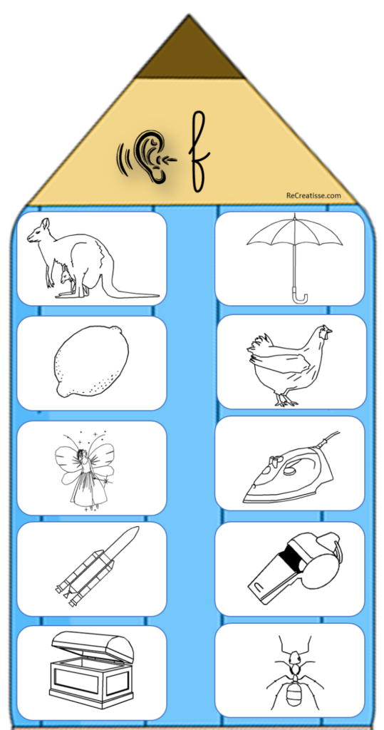 Activités autour des sons et des lettres • ReCreatisse