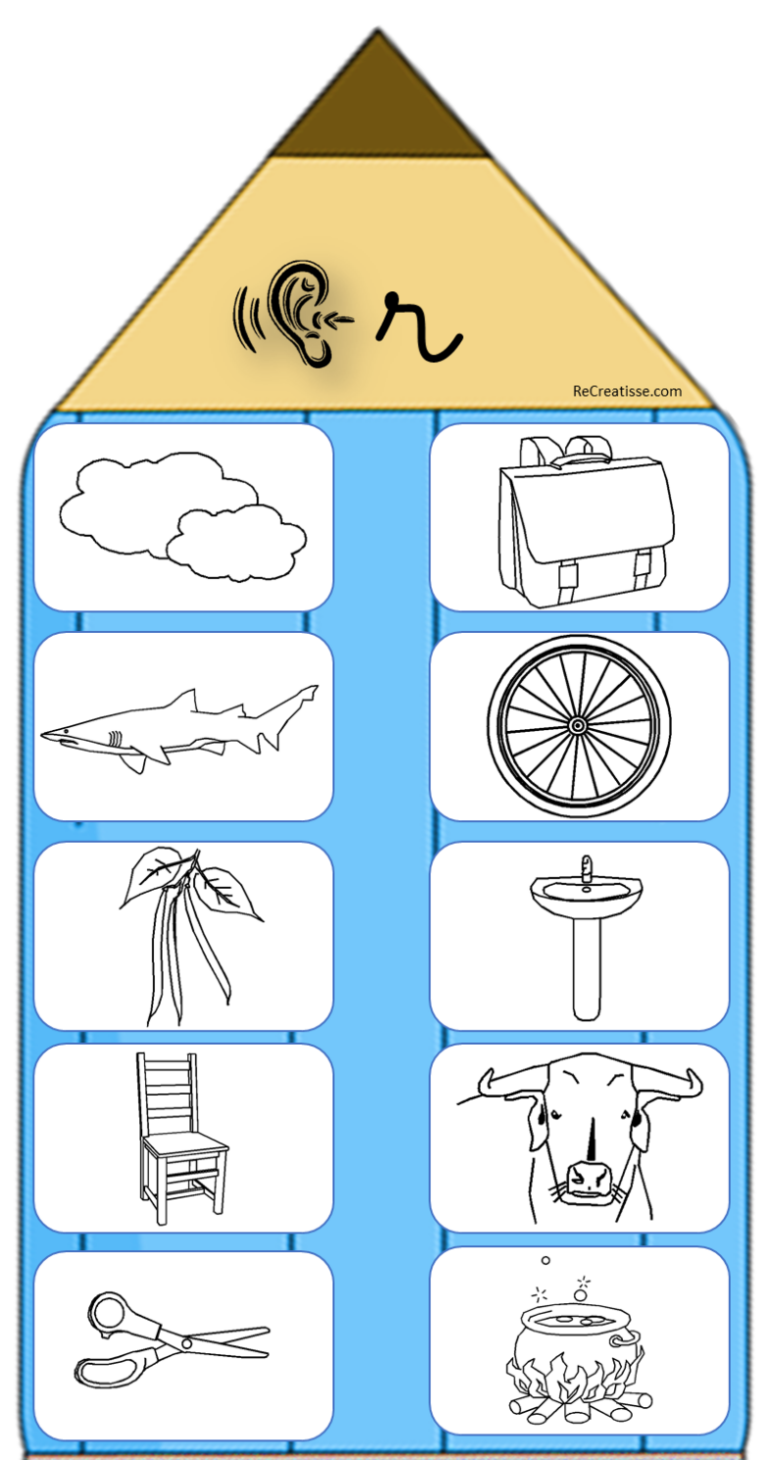 Activités autour des sons et des lettres • ReCreatisse