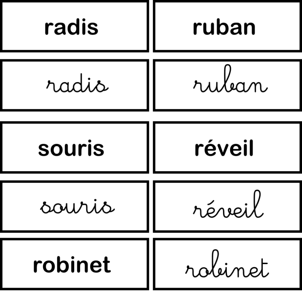 Activités autour des sons et des lettres • ReCreatisse