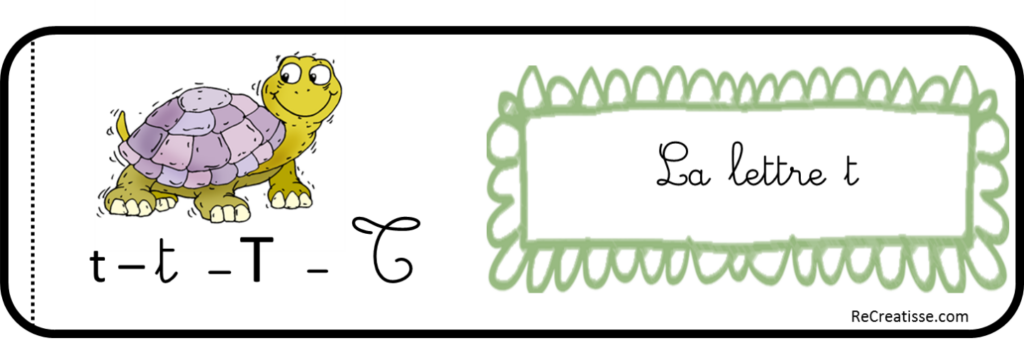 Activités autour des sons et des lettres • ReCreatisse