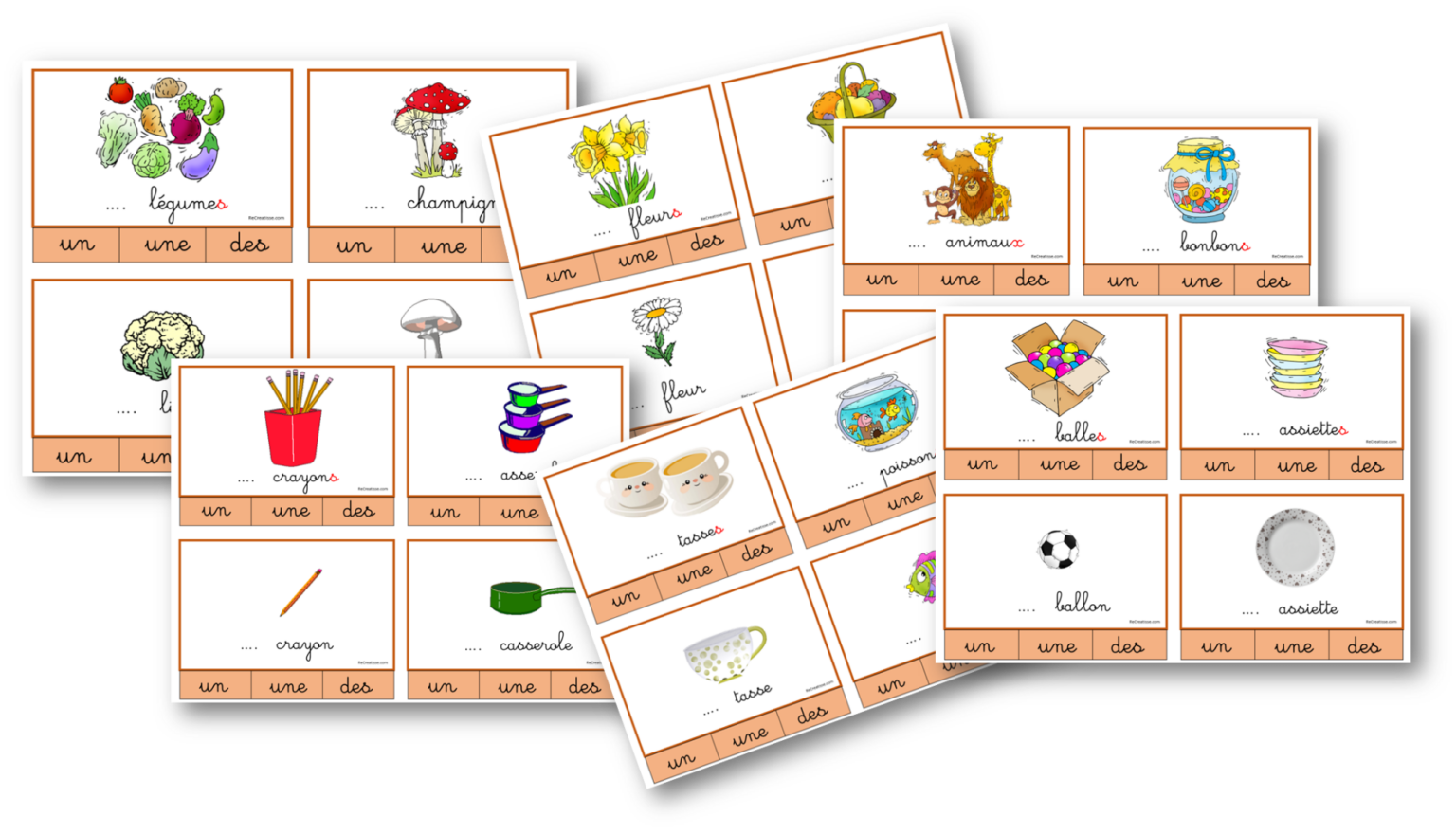 Activités autour des sons et des lettres • ReCreatisse