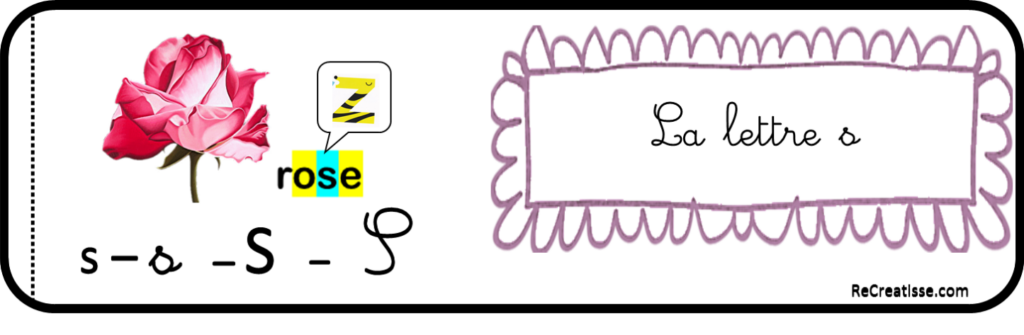 Activités autour des sons et des lettres • ReCreatisse