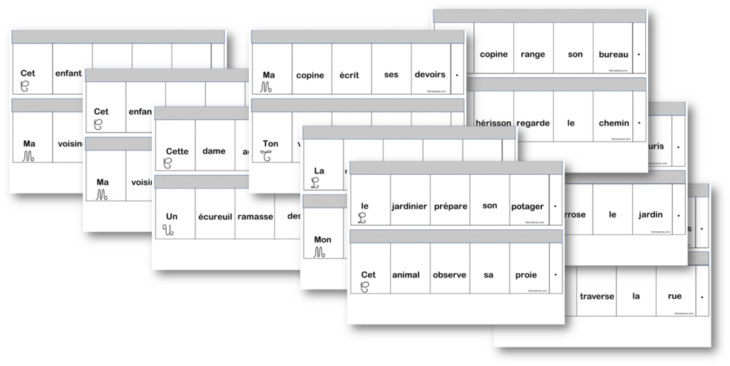 ATELIERS : LA PHRASE • ReCreatisse