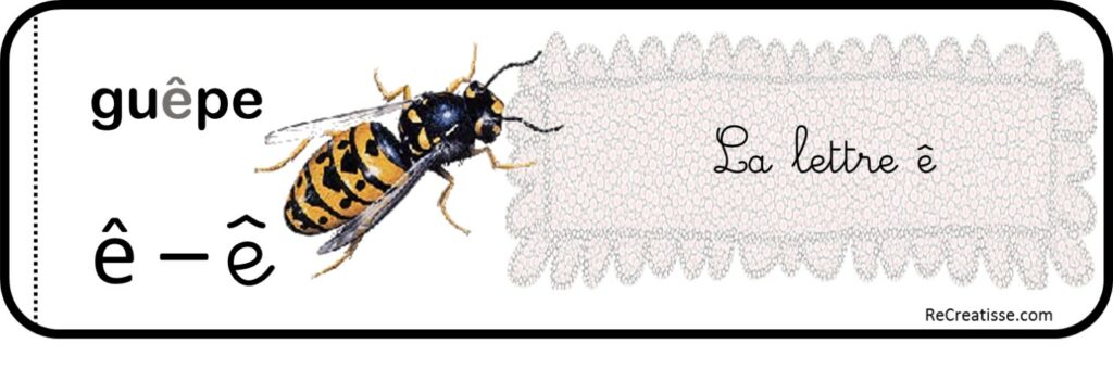 Activités autour des sons et des lettres 2 • ReCreatisse