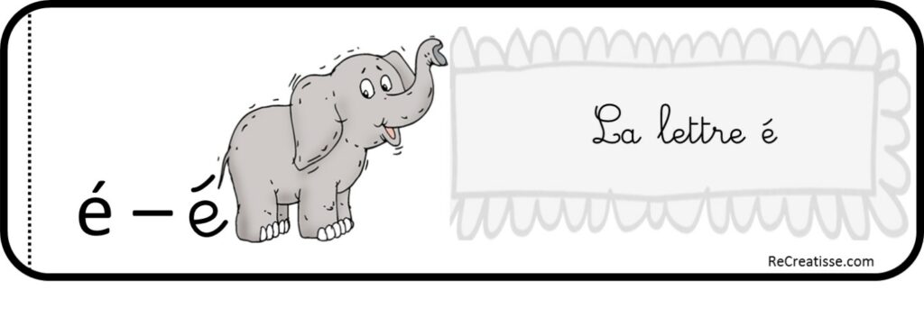 Activités autour des sons et des lettres 2 • ReCreatisse