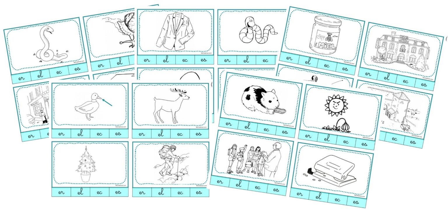 Activités autour des sons et des lettres 2 • ReCreatisse