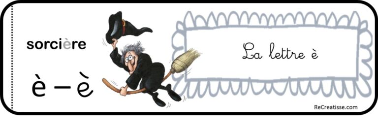 Activités autour des sons et des lettres 2 • ReCreatisse