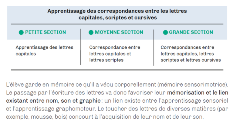 Pistes graphiques et écriture en maternelle • ReCreatisse