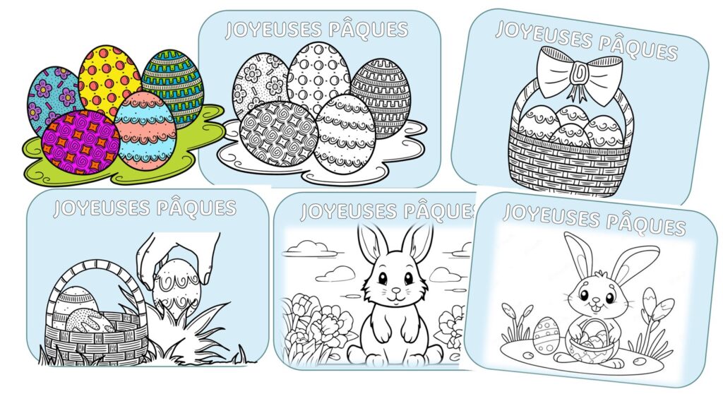 Banque d'activités autour de Pâques • ReCreatisse