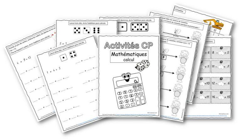 Activités autonomes CP • ReCreatisse