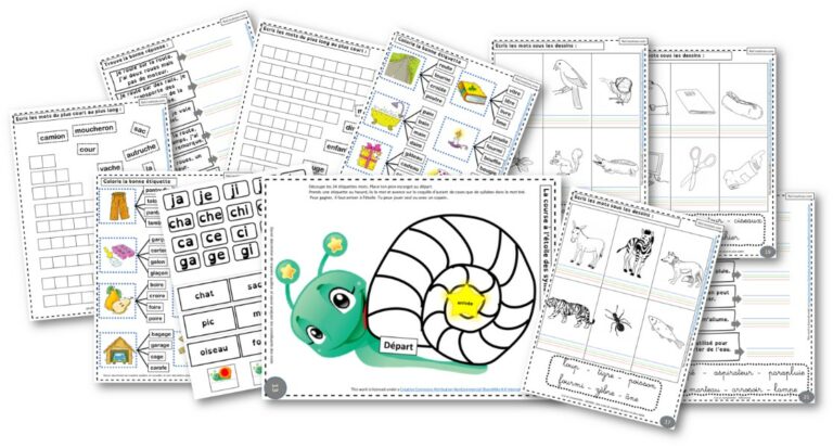 Activités autonomes CP • ReCreatisse