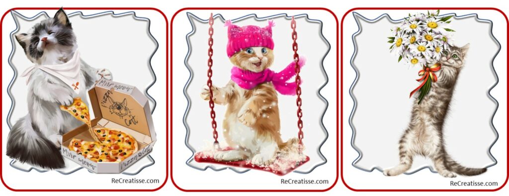 JEUX de LECTURE "Chats pitres" • ReCreatisse