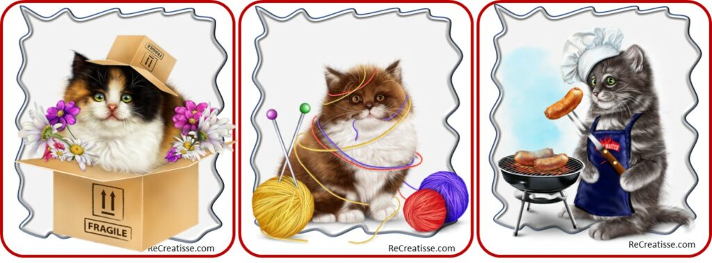 JEUX de LECTURE "Chats pitres" • ReCreatisse