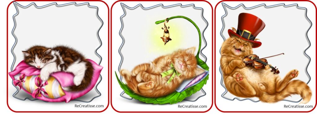 JEUX de LECTURE "Chats pitres" • ReCreatisse