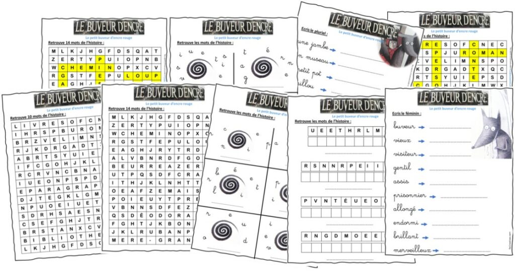 Le petit buveur d'encre rouge - Dyscool • ReCreatisse